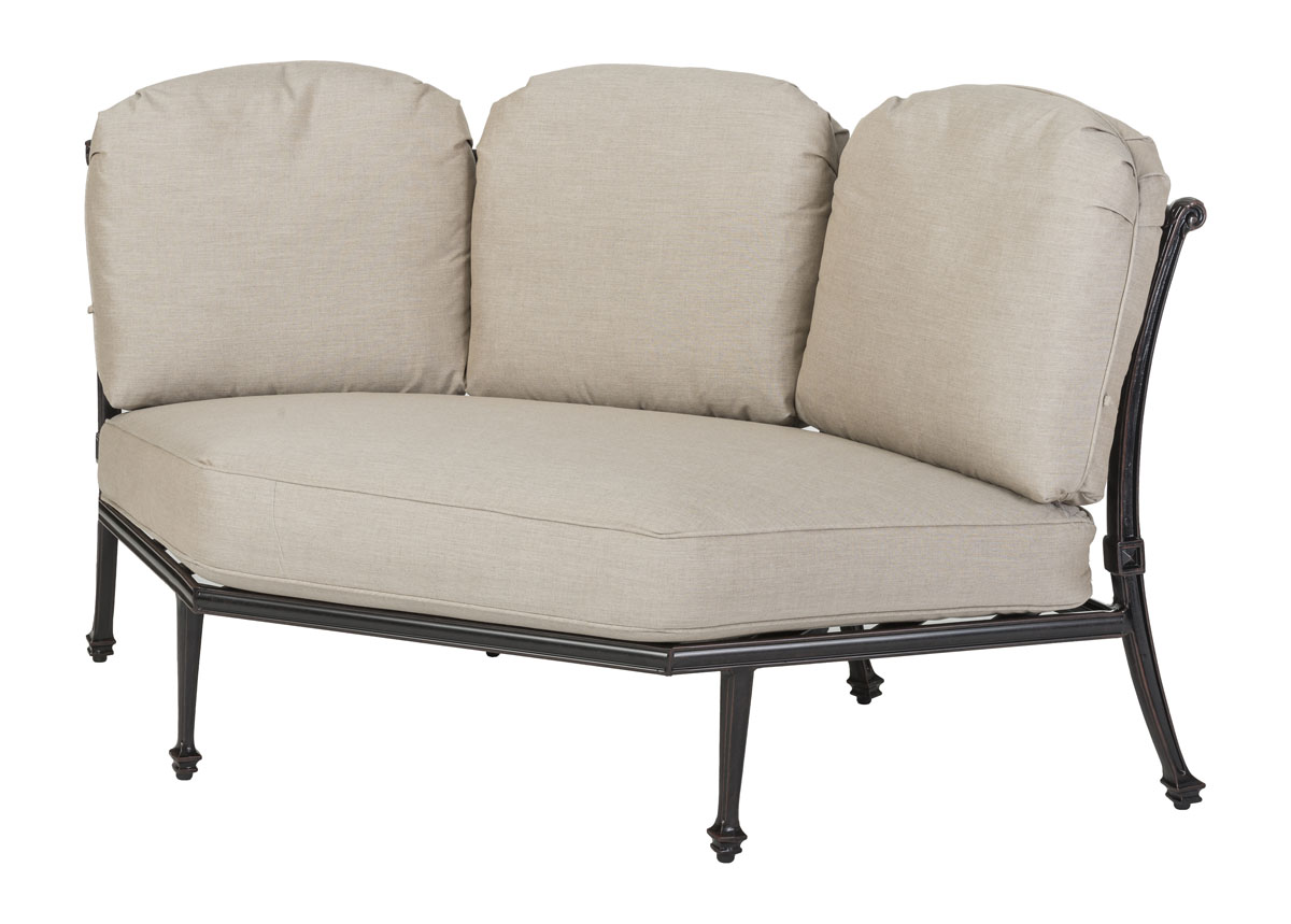 Grand Terrace Three-Back Corner Chair - Gensun